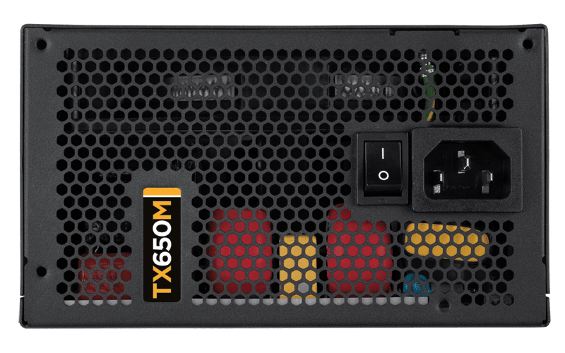Enthusiast Series™ Modular TX650M — 80 PLUS® Bronze Certified 650 Watt ...