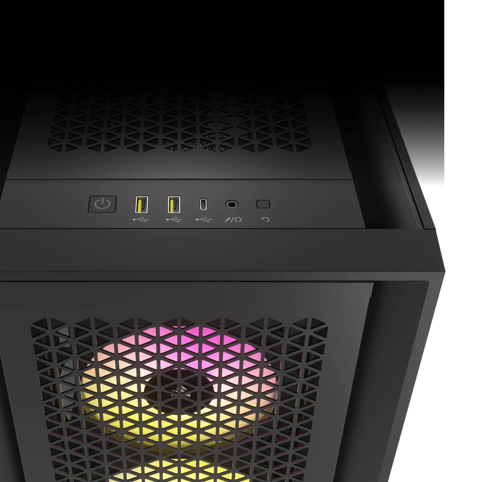 Corsair ICUE 5000D RGB AIRFLOW Mid Tower Case Black 3x 49 OFF Corsair ICUE 5000D RGB AIRFLOW Mid Tower Case Black 3x 49 OFF