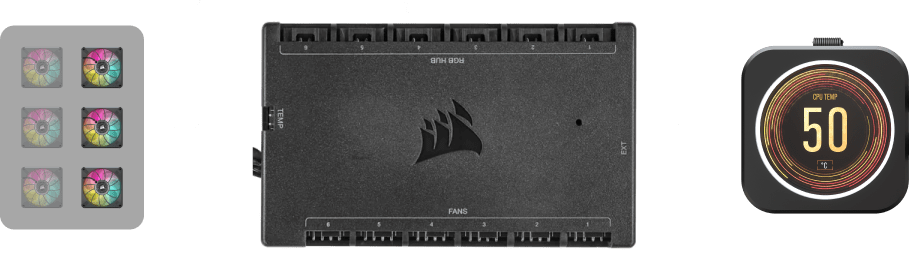 iCUE H100i ELITE LCD XT Display Liquid CPU Cooler