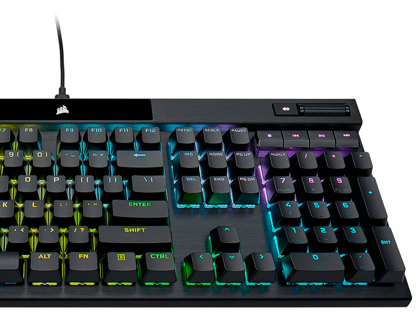 K70 RGB PRO Mechanical Gaming Keyboard with Polycarbonate Keycaps ...
