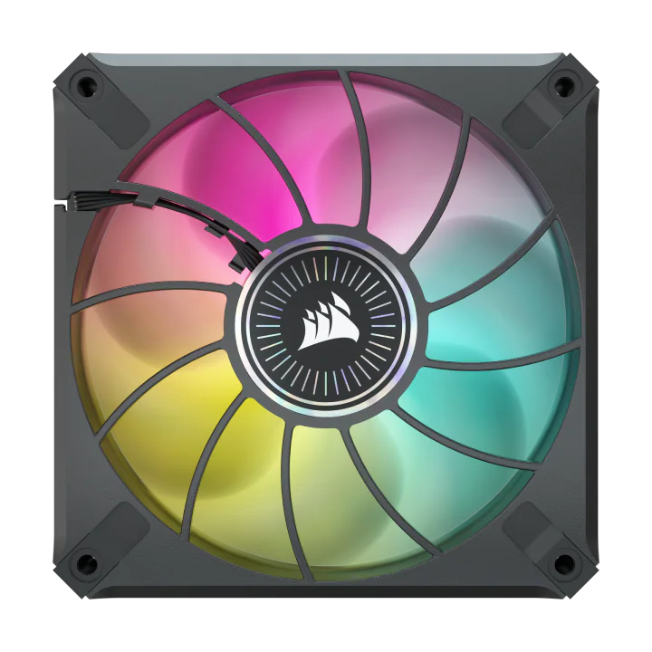 iCUE H100i ELITE LCD Display Liquid CPU Cooler