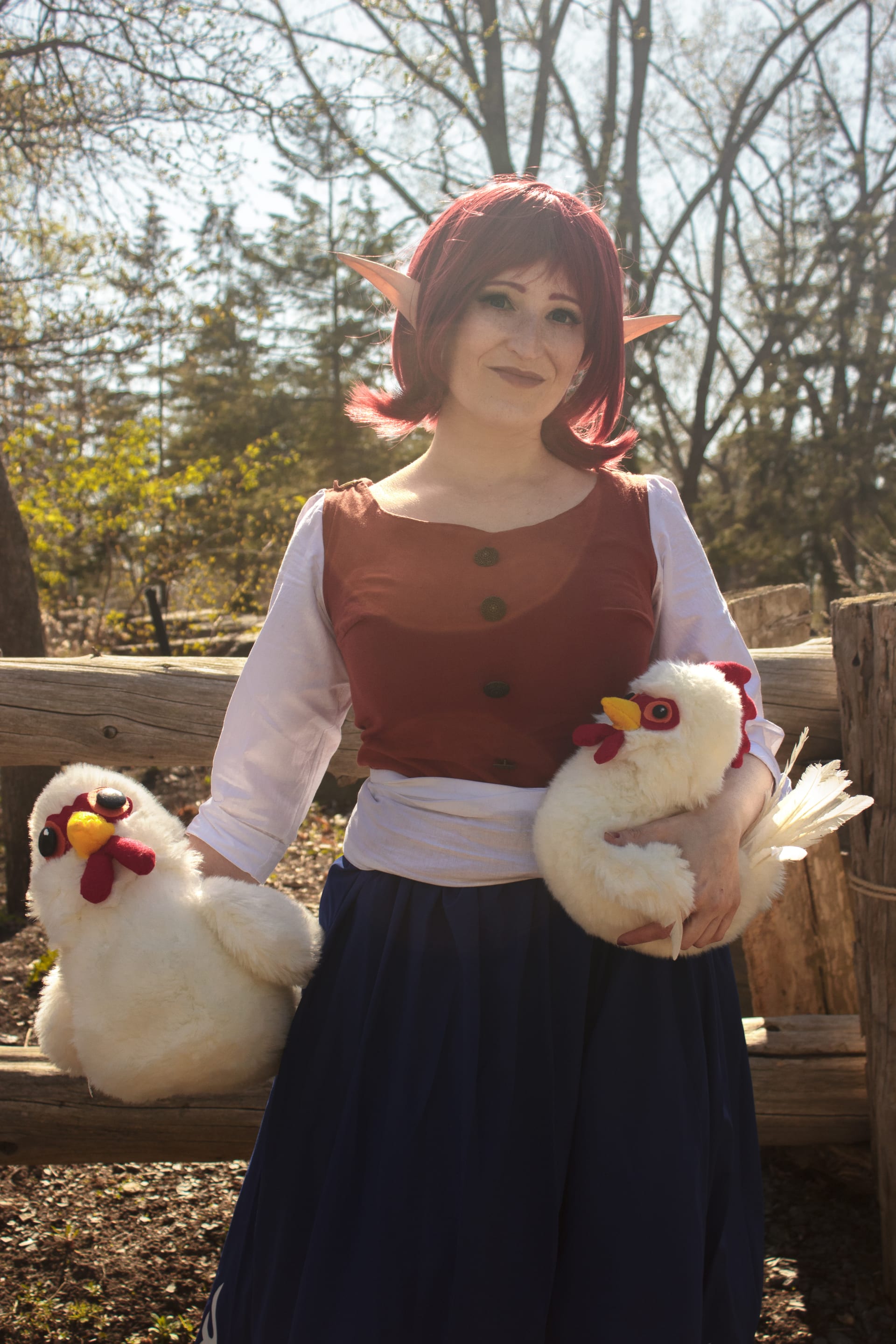 Anju, Cuccoo Lady from Zelda, Ocarina of time Costume - Coscove