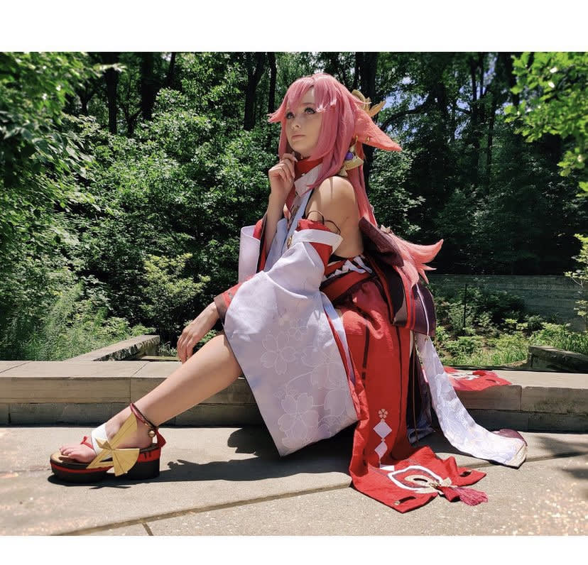 Yae Miko from Genshin Impact Costume - Coscove