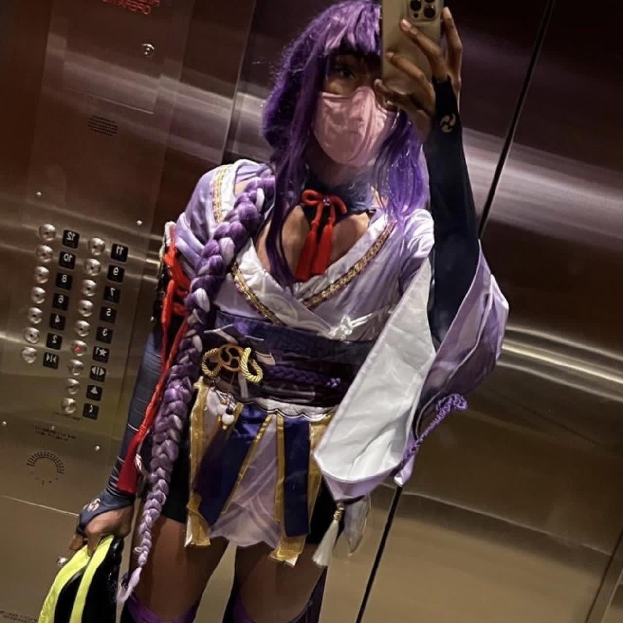 Raiden Shogun from Genshin Impact Wig - Coscove