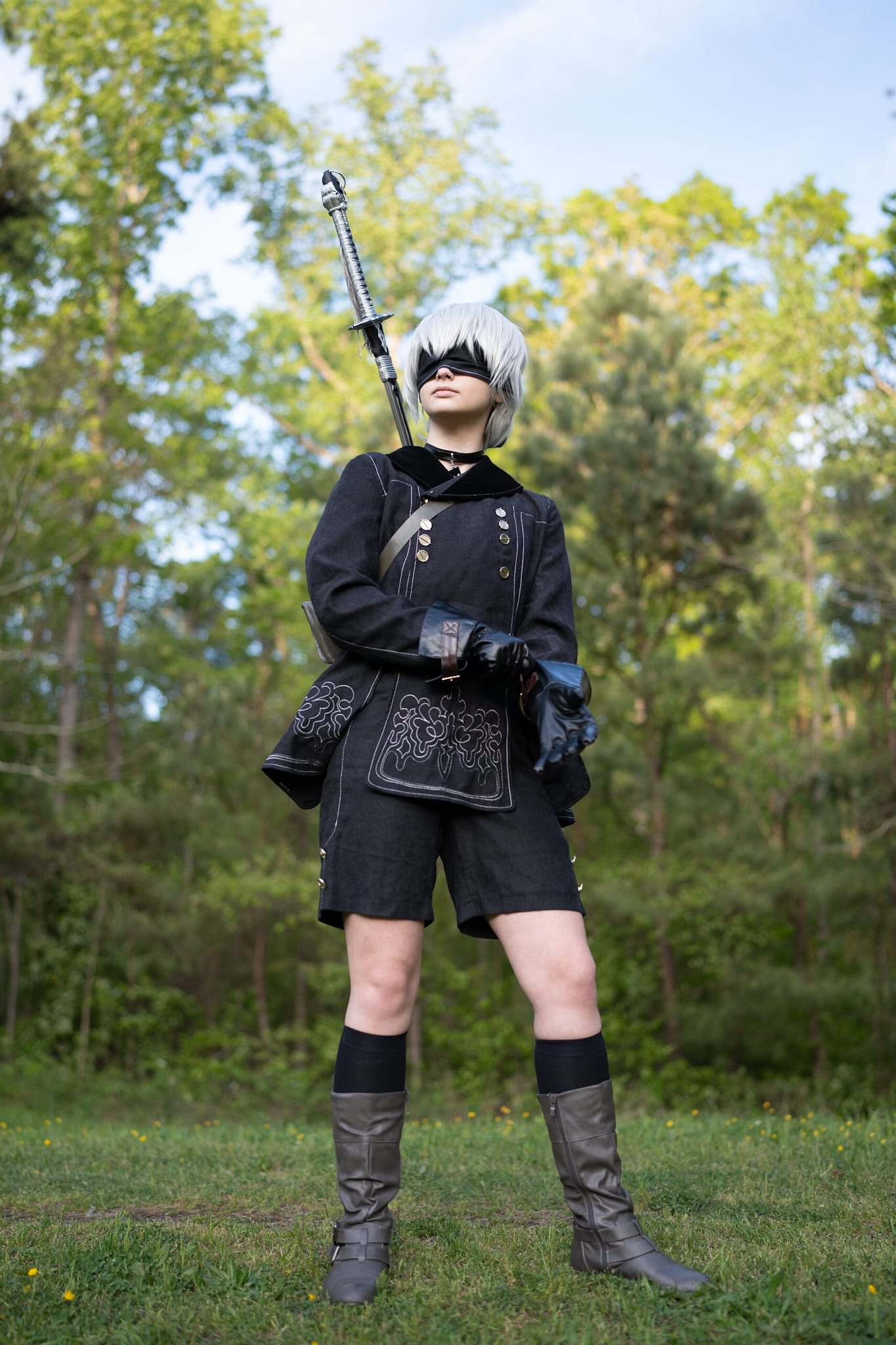 9S from Nier Automata Costume - Coscove