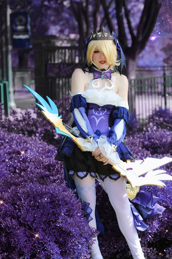 Ein Sommernachtstraum Fischl from Genshin Impact Costume - Coscove