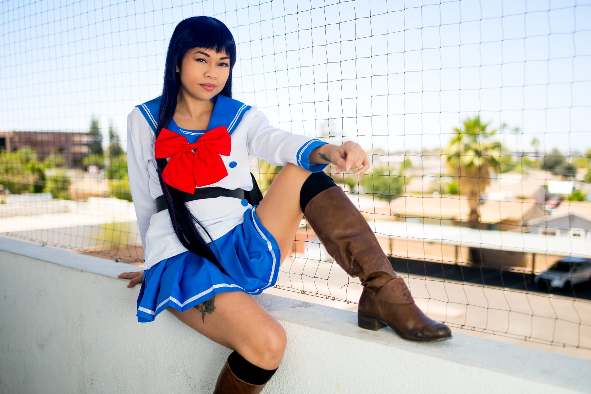 Yuri Honjo from High Rise Invasion Costume - Coscove