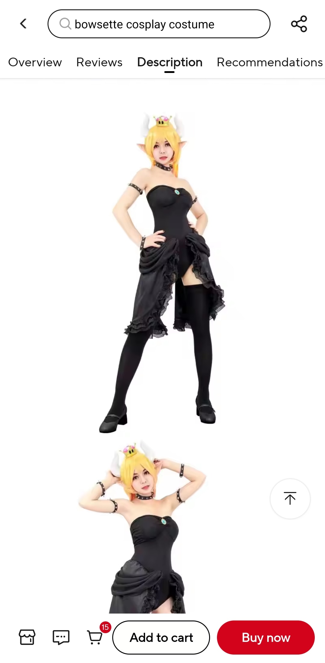 Bowsette Costume - Coscove