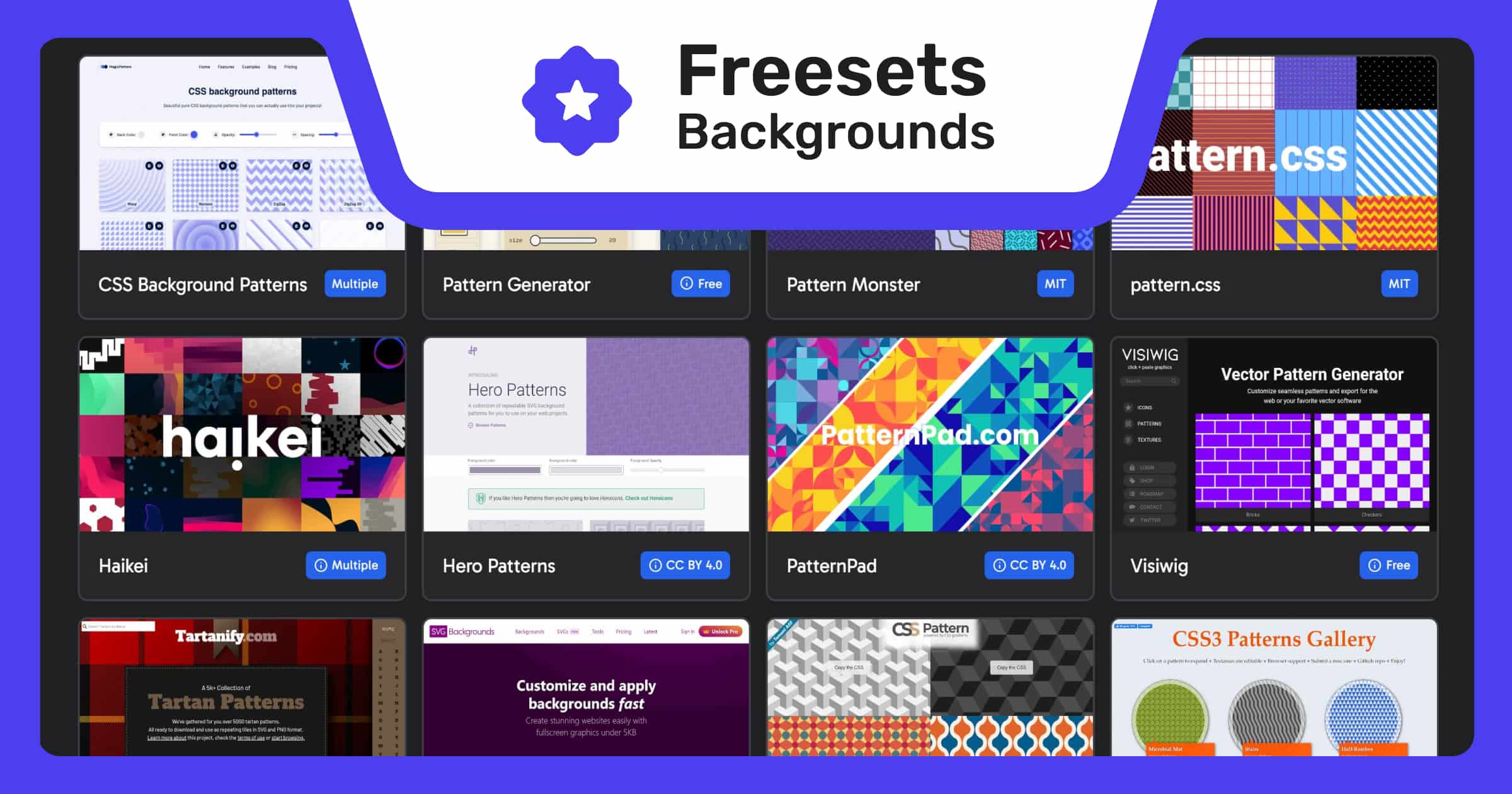 Backgrounds - Freesets