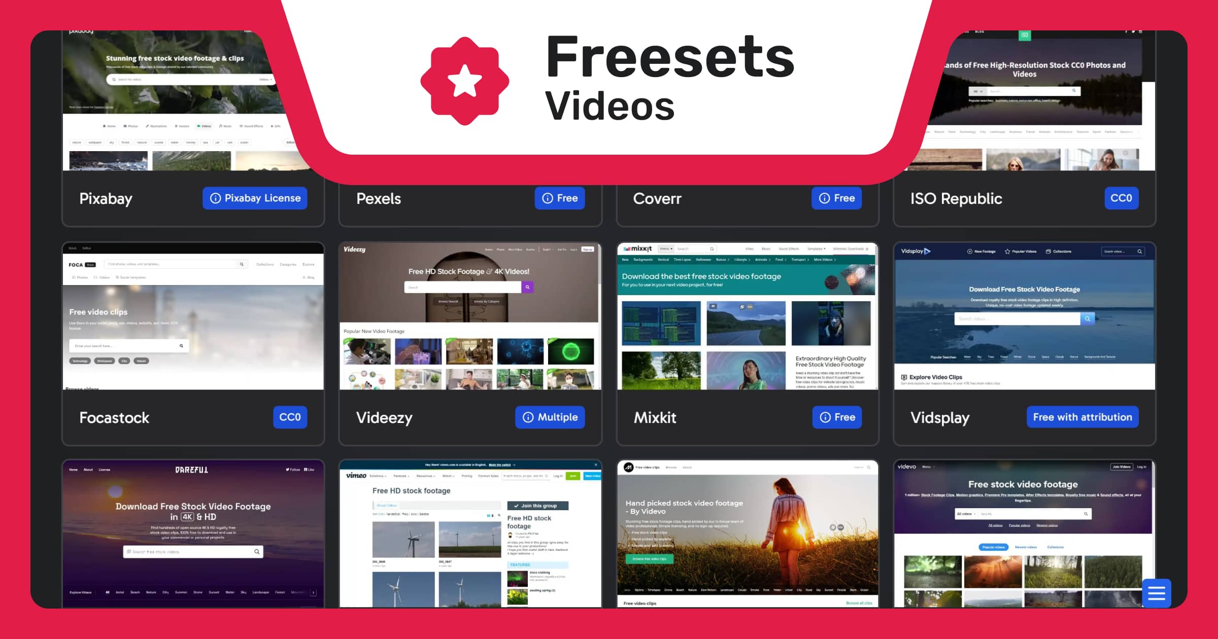 Videos - Freesets