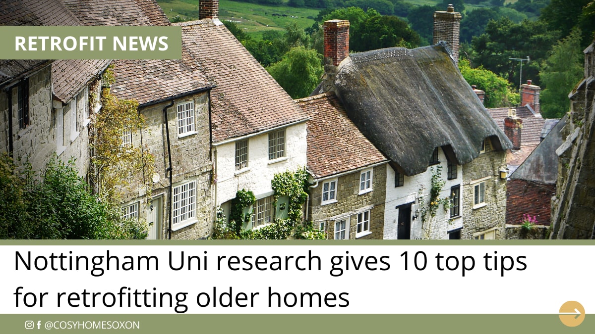 Nottingham Uni research gives 10 top tips for retrofitting older homes ...