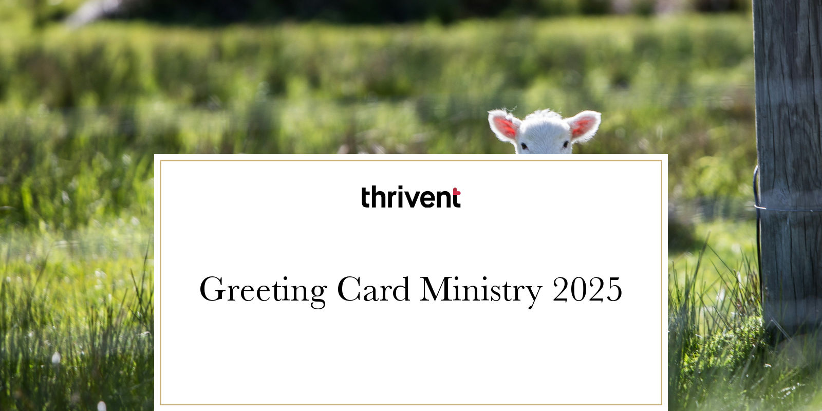 Greeting Card Ministry 2025