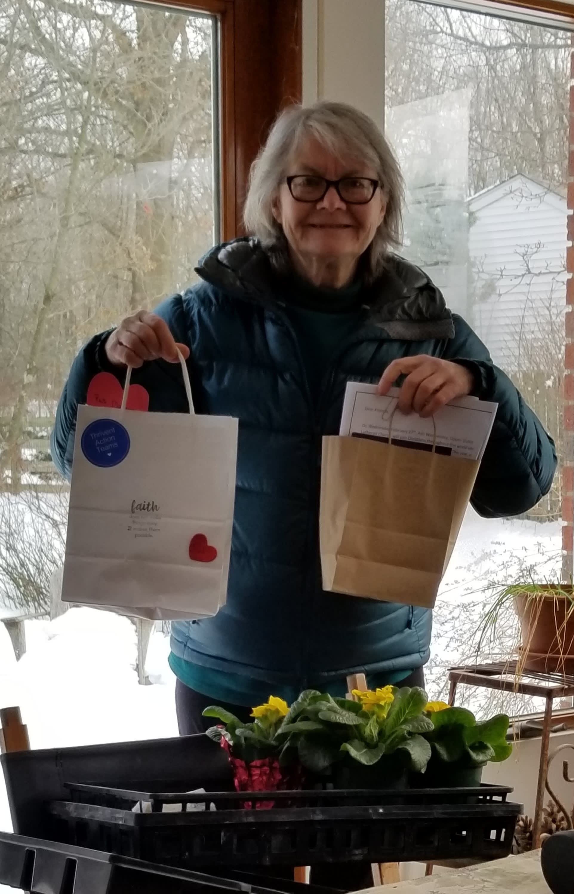 Delivering Faith and Friendship bags to our homebound elder members ...