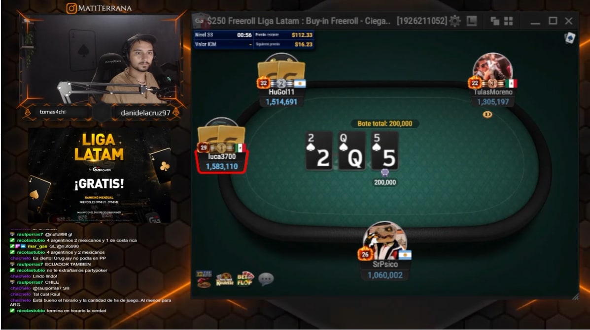 La Liga Latam de GGPoker de junio se fue para Ecuador