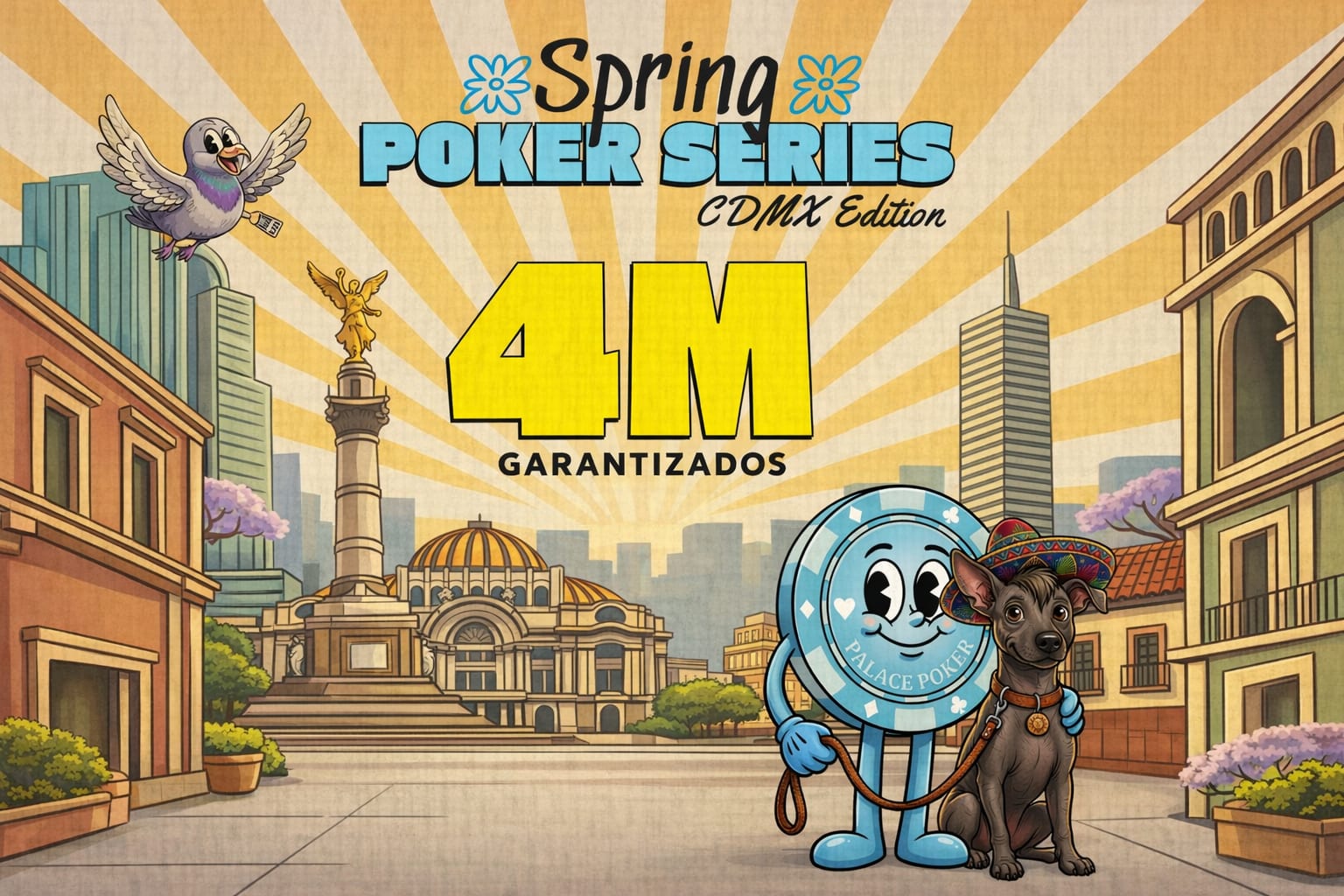 La Spring Poker Series llega a la CDMX con MXN$4M GTD - CodigoPoker Mexico