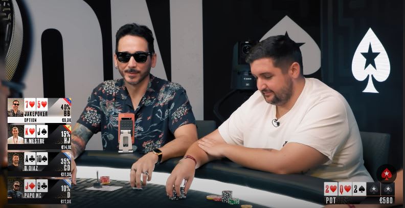 Papo MC, David Díaz, Jake Poker y Raúl Mestre protagonizan el debut de Golden Button