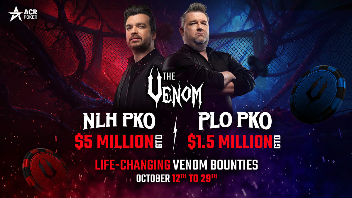 Hoy Se Juega El último Día Inicial Del Venom PKO En ACR Poker