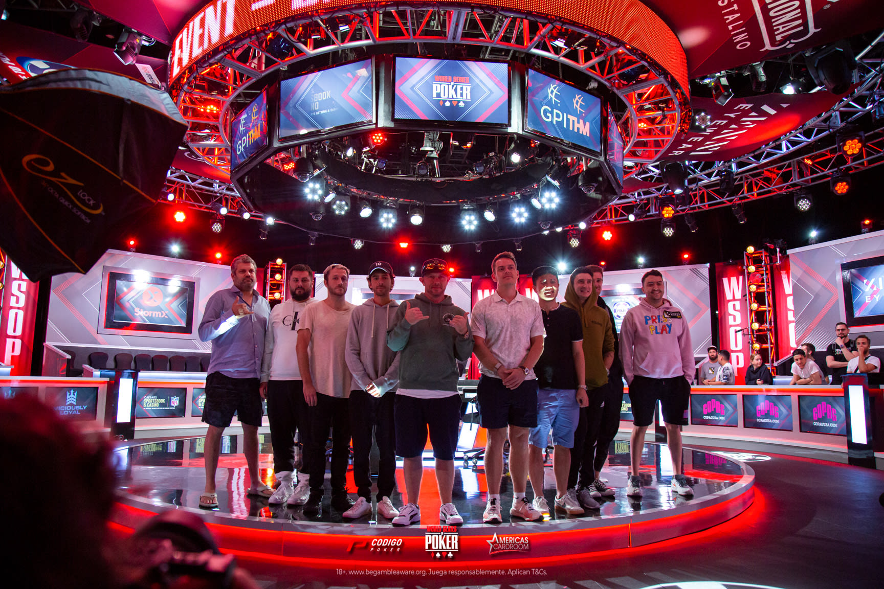 El argentino Duek está entre los 10 finalistas del WSOP Main Event