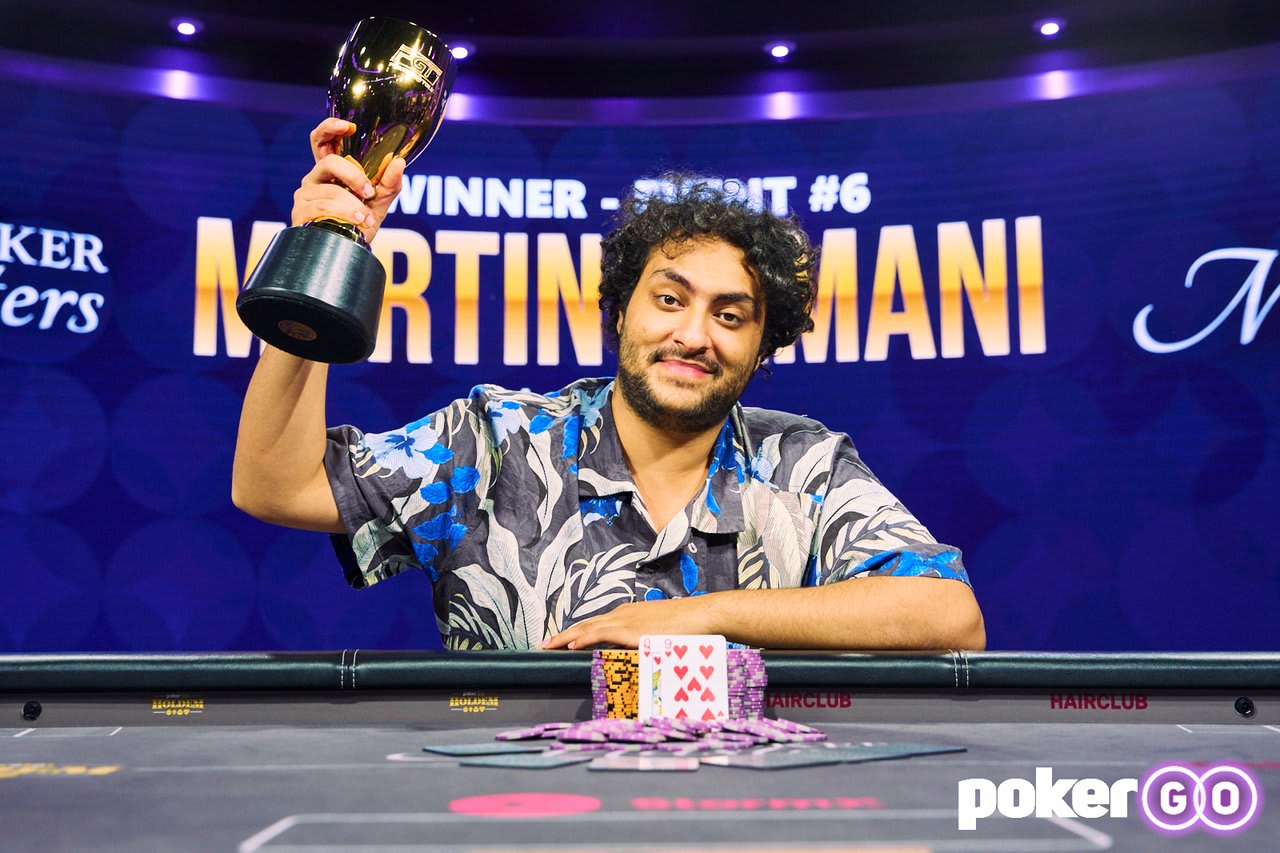 El polémico Martin Zamani se convirtió en un Poker Master