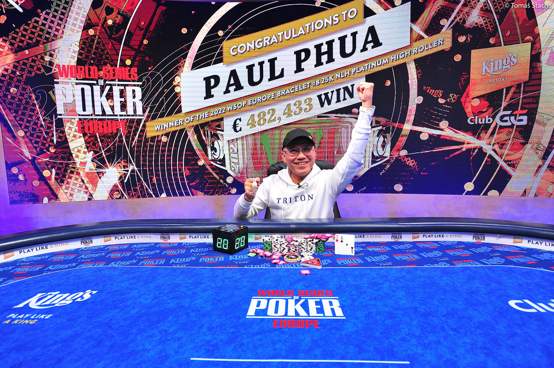 Paul Phua dominó a las estrellas y ganó su primer brazalete de la WSOP
