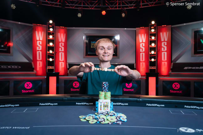 Sturm dominó y festejó en el US$50K High Roller en Las Vegas