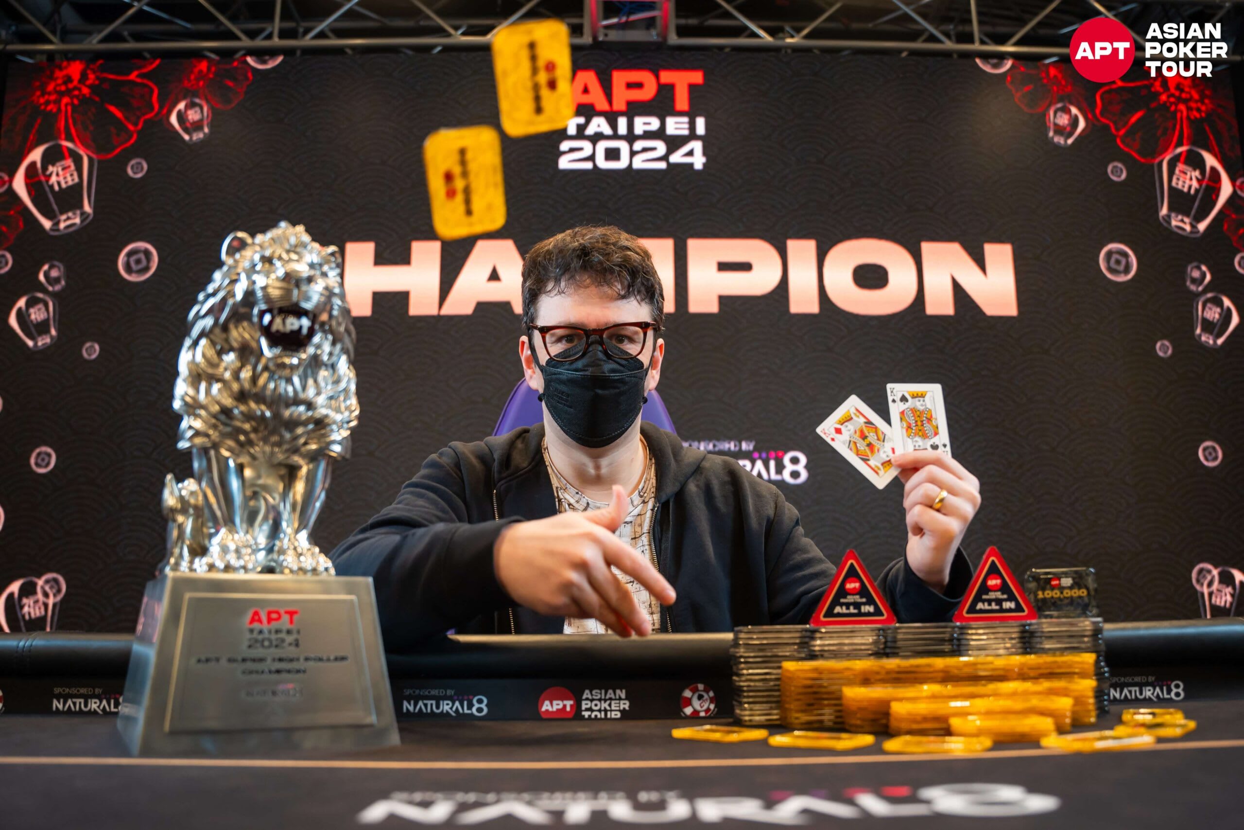 Isaac Haxton ganó su primer torneo del año en el Asian Poker Tour