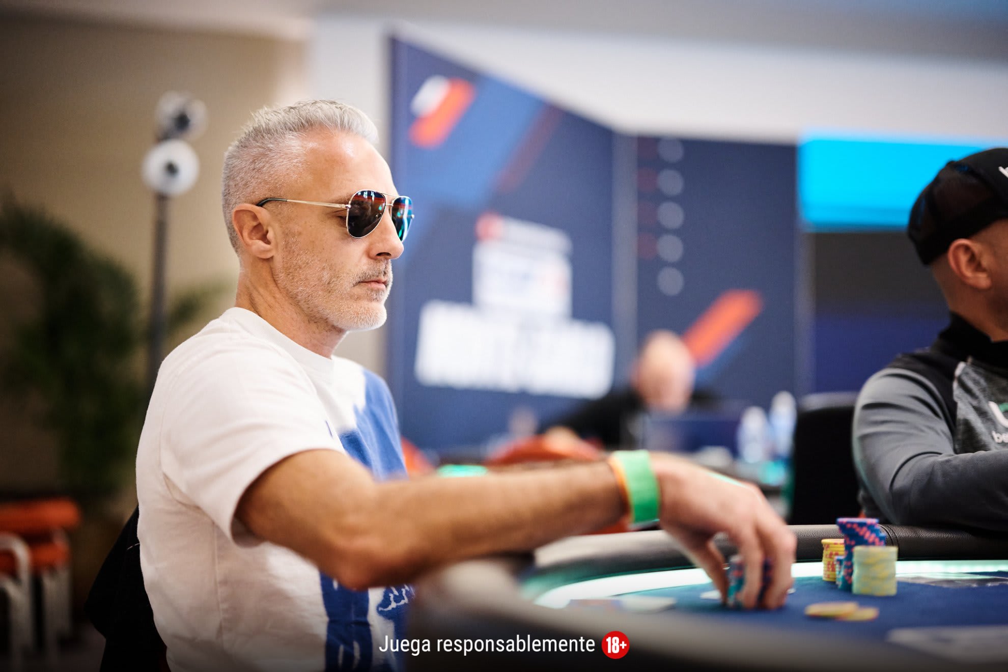 Damián Salas metió su primer bombazo en el EPT Montecarlo