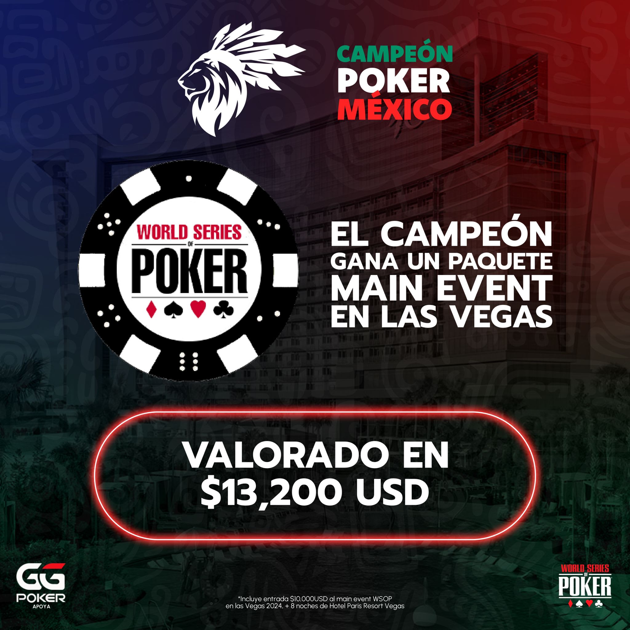Campeón Poker México: un festival con más de US$300K GTD