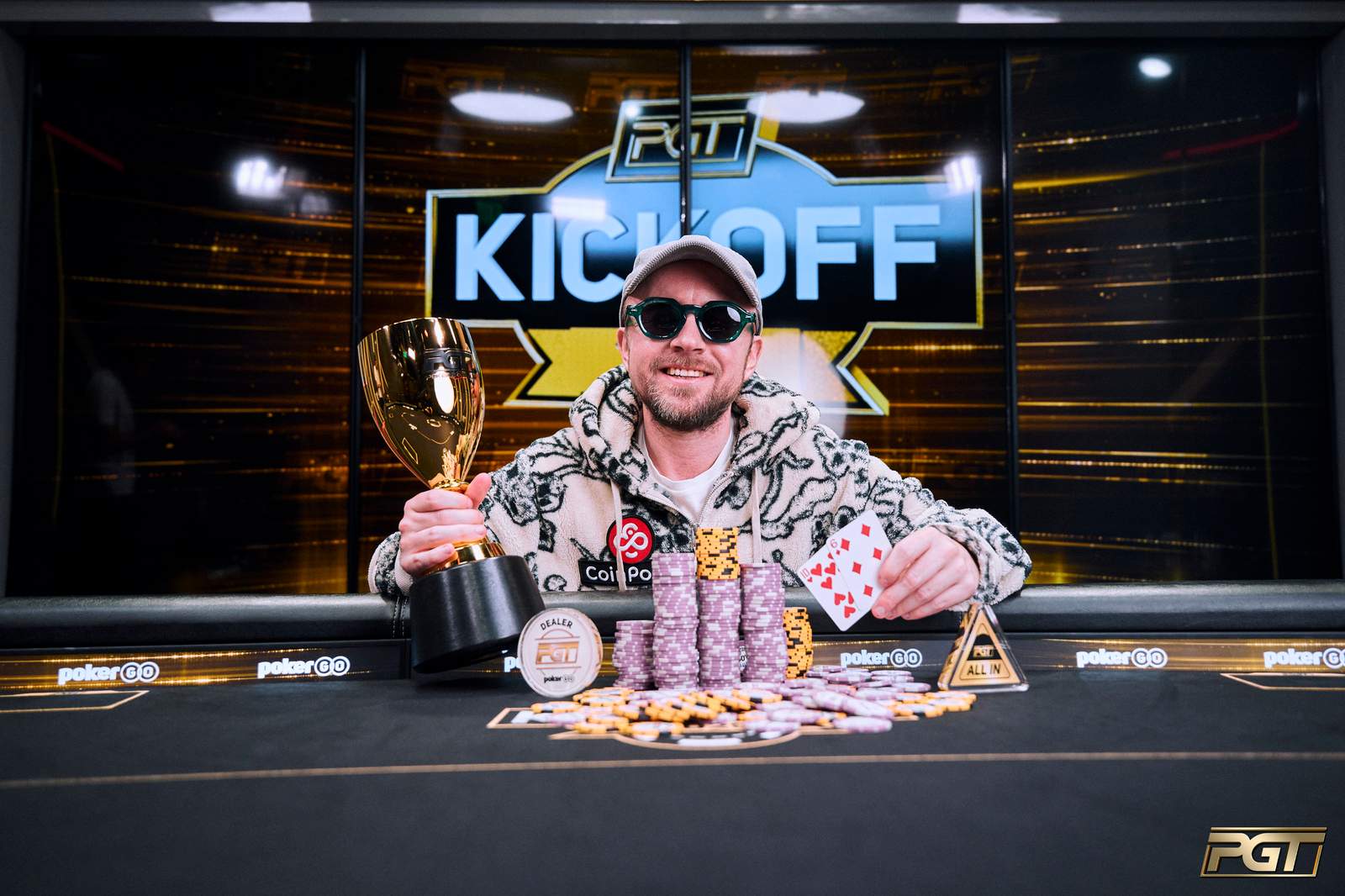 Patrick Leonard remontó y ganó el Evento #2 de la PGT Kickoff - Codigo Poker