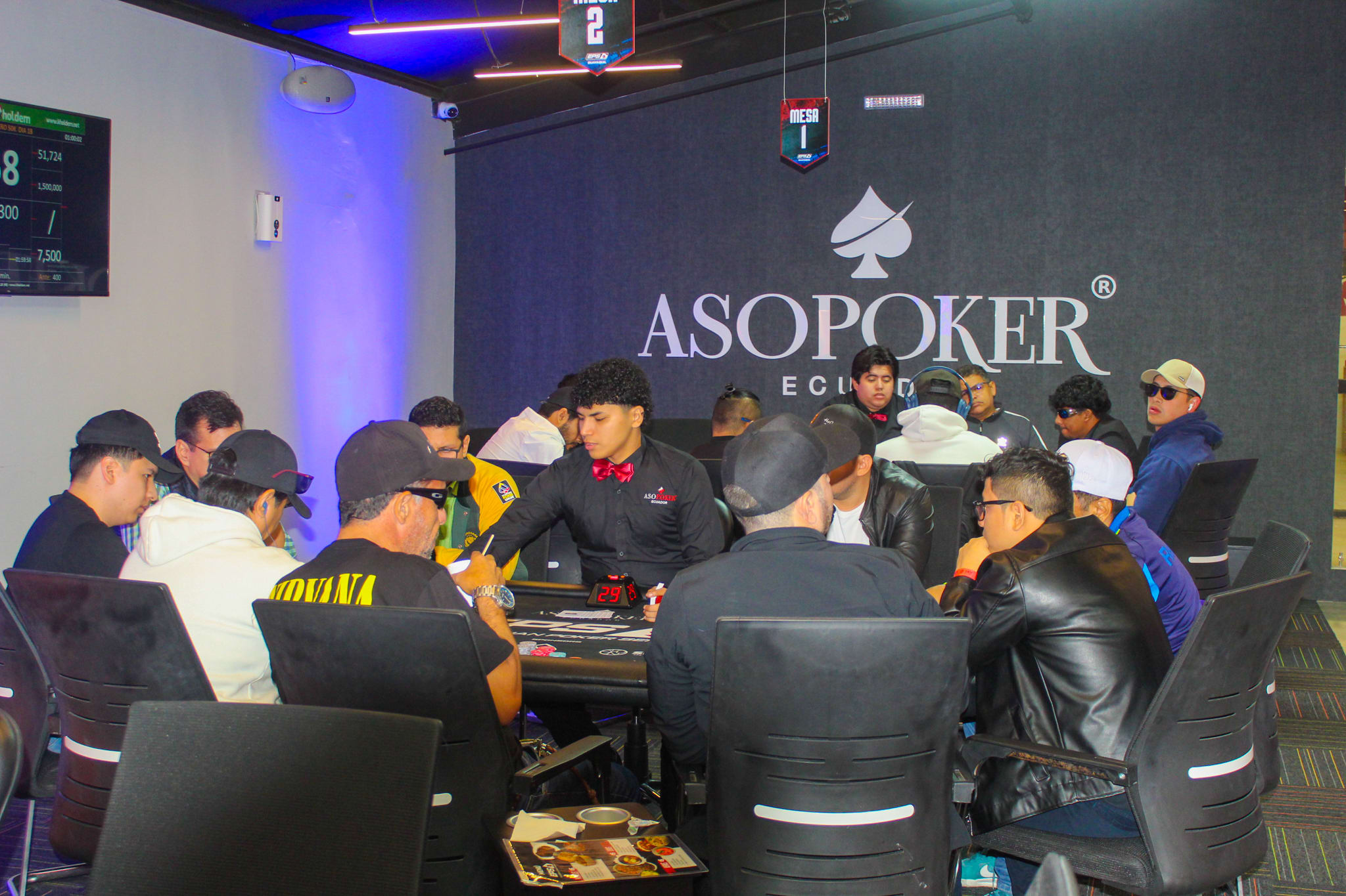 Con garantizado superado, Erick Ponce lideró el Ecuadorian Poker Series