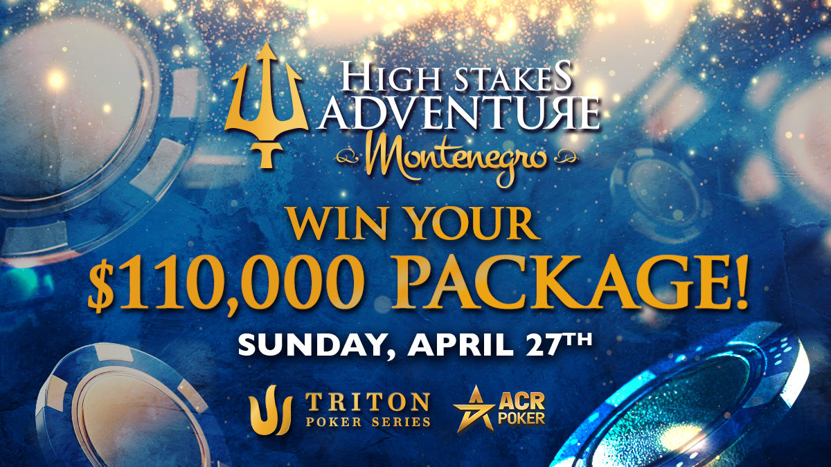 Compite En ACR Poker Por Paquetes De US$110K Para Ir A Jugar A Montenegro