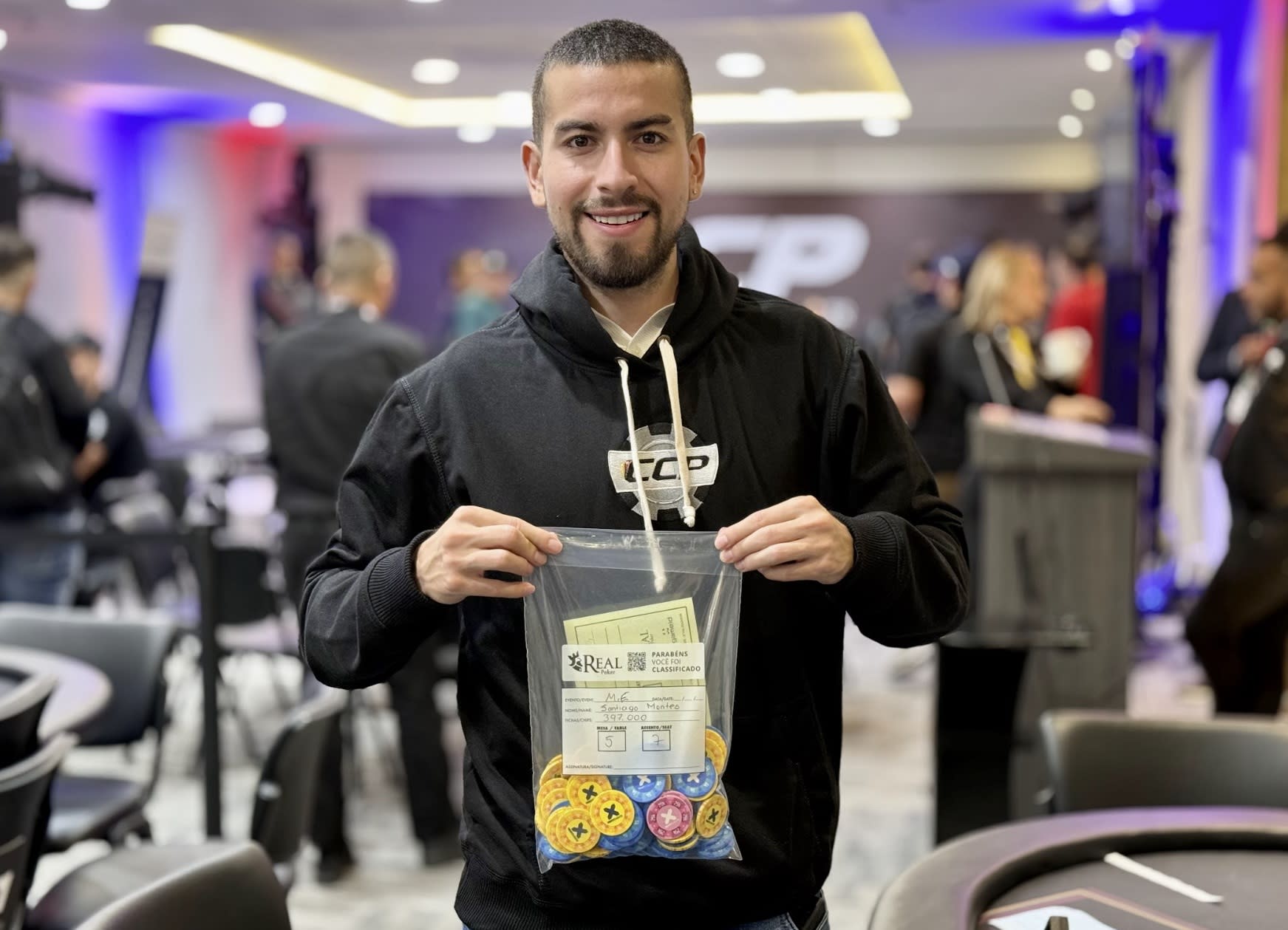 Yesid Royet comandó el Día 1B del Main Event en el CCP Barranquilla