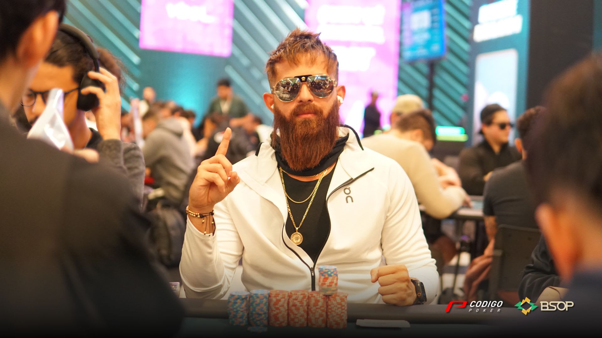 Martín Romero comandó la Legión del Día 2 del Main Event del BSOP Millions