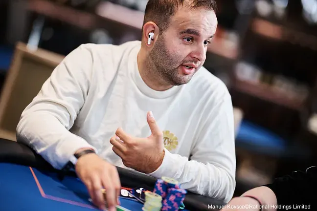 Kayhan Mokri volvió a meter un bombazo en el EPT Barcelona - CodigoPoker