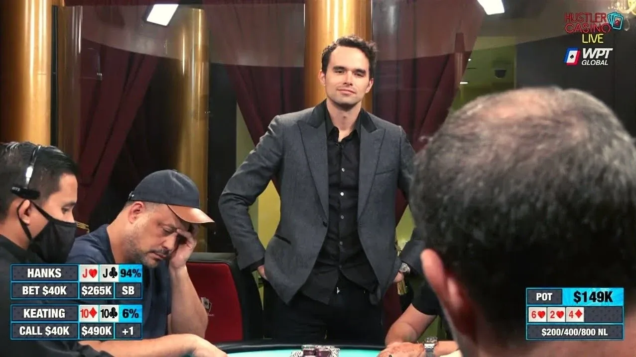 Alan Keating en el high stakes: “No vine a sobrevivir, vine a jugar ...