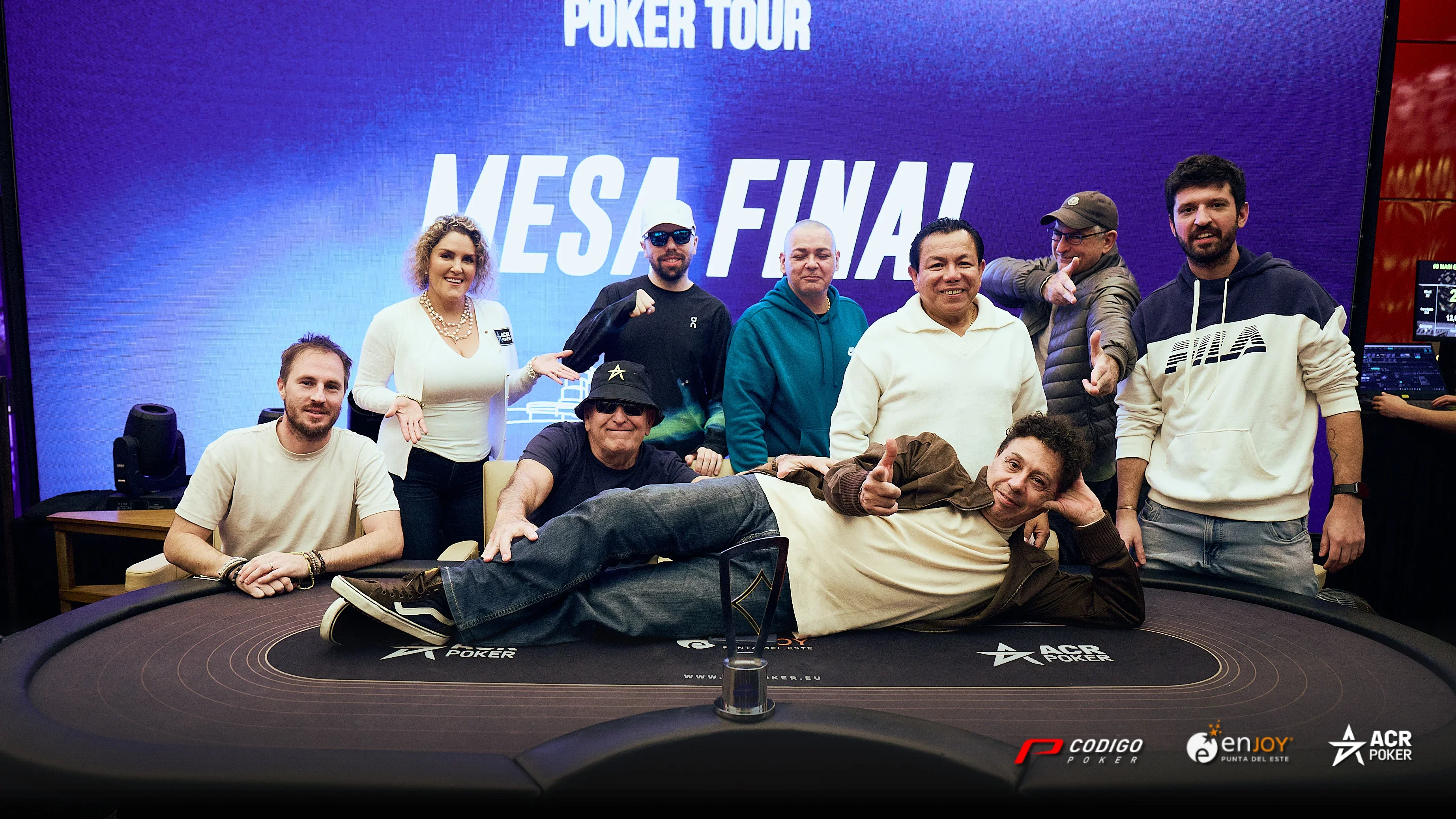 Enjoy Poker Tour: Mauricio Pinochet lidera FT do Main Event