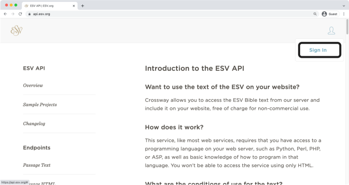 ESV Bible Api Script for Raycast · Chris Pennington