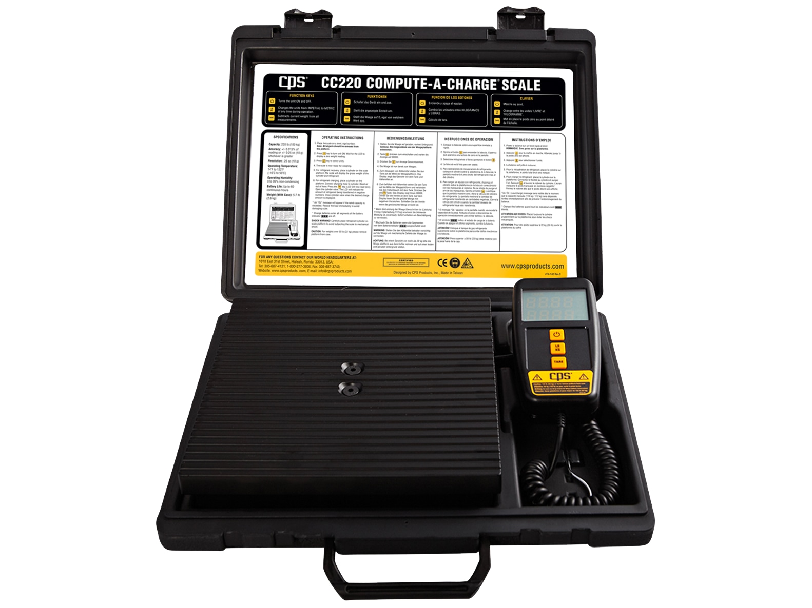 CC220 | Compute-a-Charge Scale - CPS Products Inc.