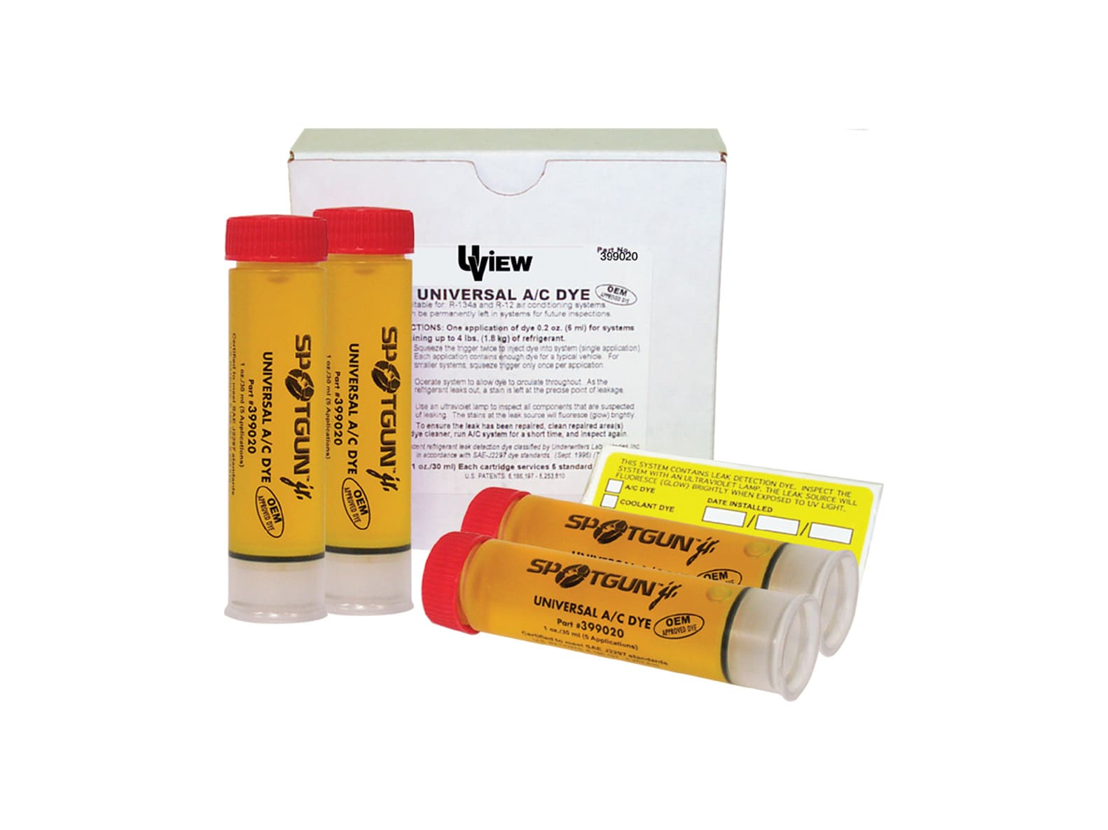 399020 | Spotgun Jr.™ A/C Dye “Multi-Shot” Cartridges