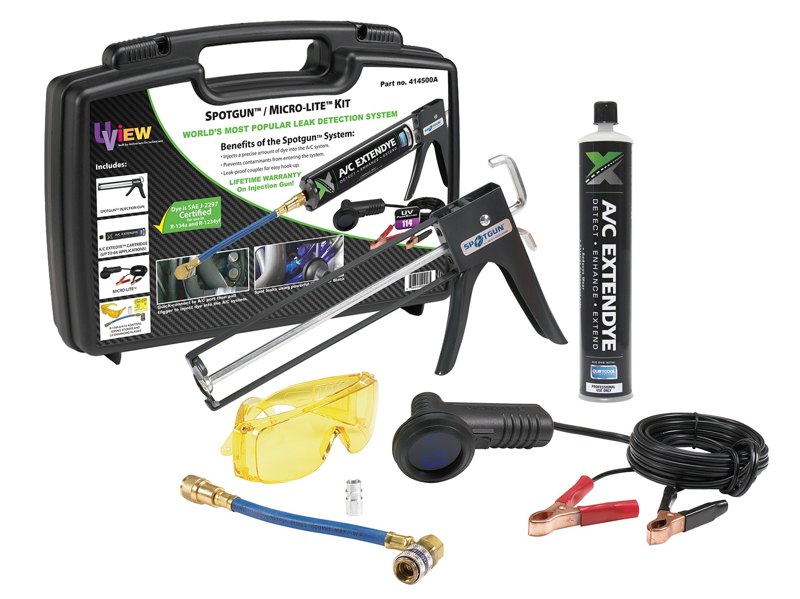 414500A | Spotgun™ A/C ExtenDye Micro-Lite™ Injection Kit