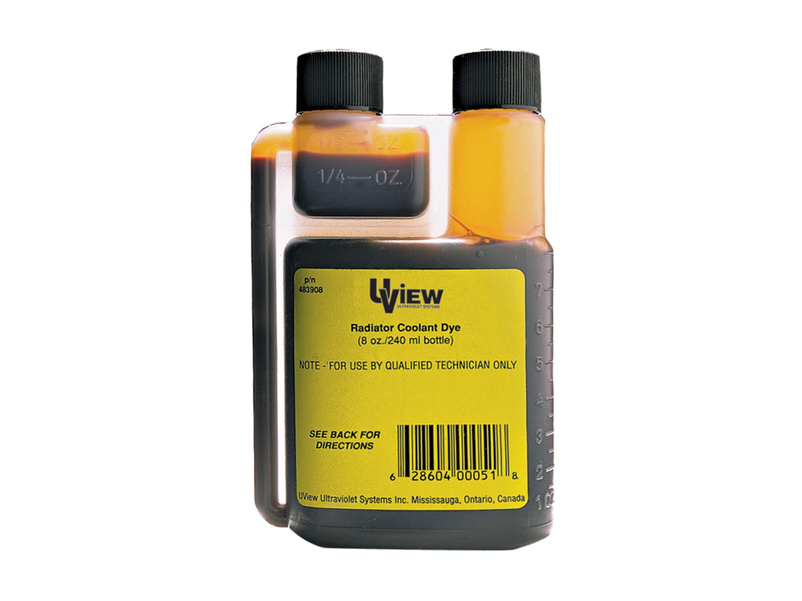 483908 | UView Radiator Coolant Dye (8 oz. Bottle) | CPS