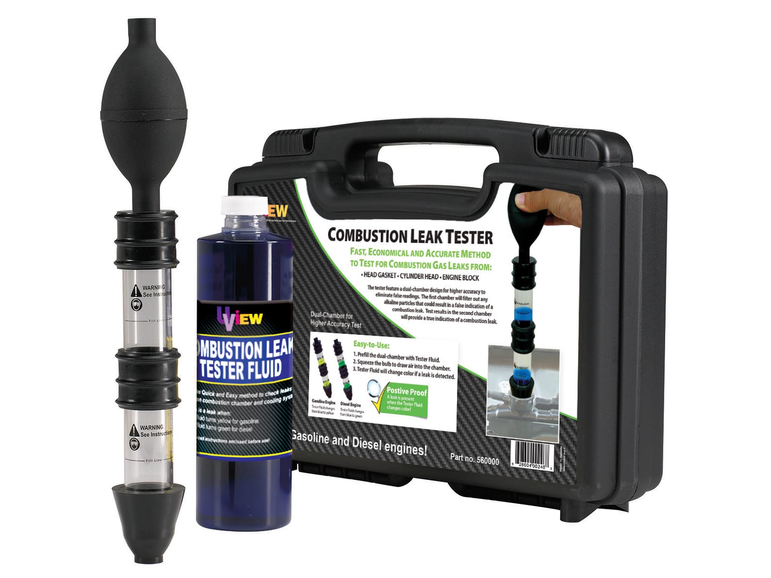 560000 | Uview Combustion Leak Tester Kit (Gas/ Diesel Detector)