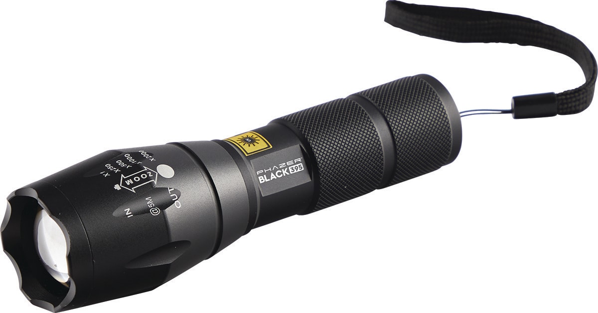 UView® Phazer™ BLACK 395 | UV Leak Detection Light Rechargeable | EW40395