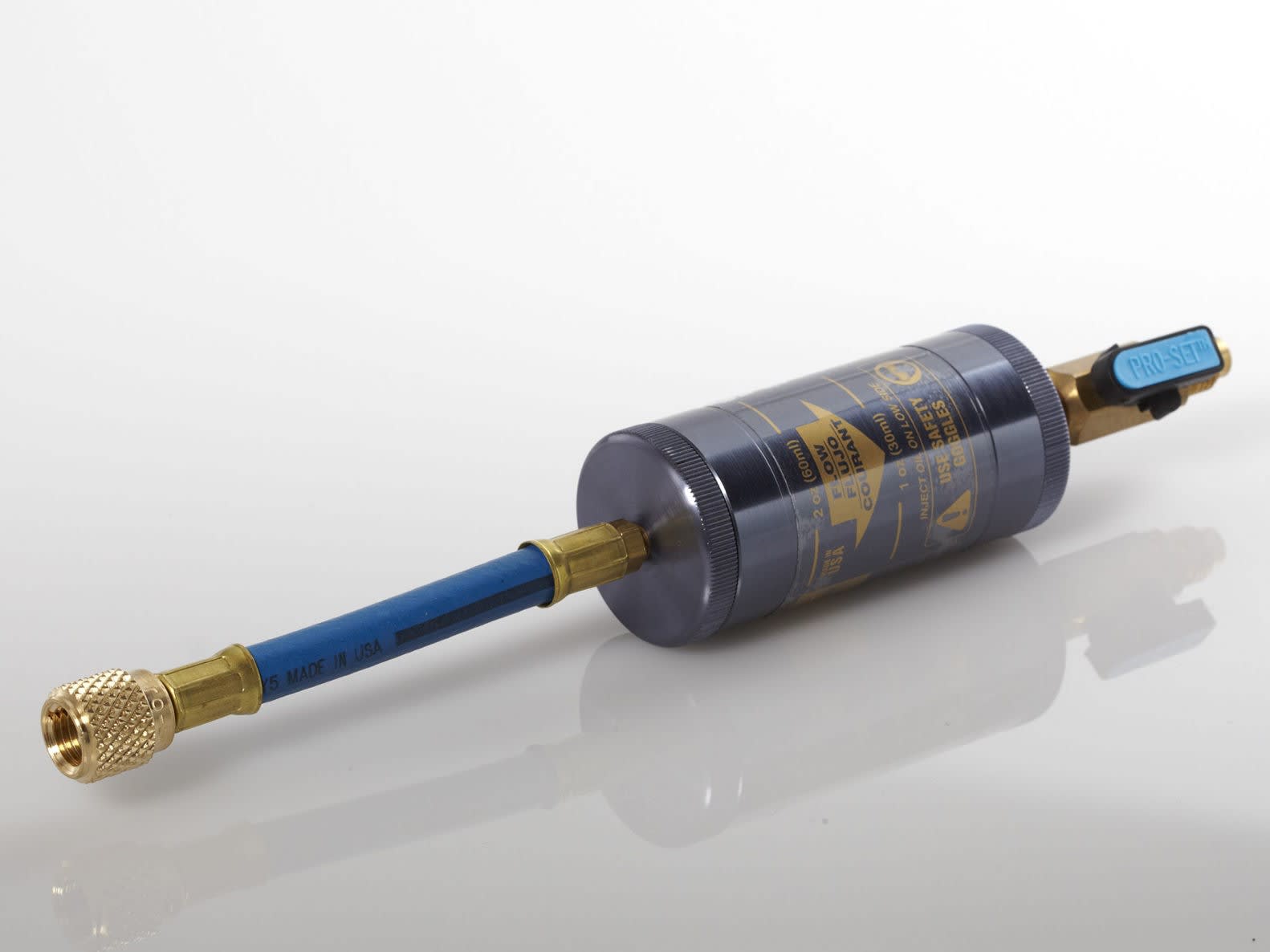 TLJ4 Refillable Expandable SAE Oil Dye Injector for A/C System