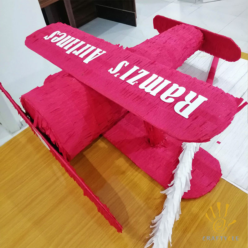 Pinata Personalised Airplane Theme Birthday Party Decorations Pinata ...