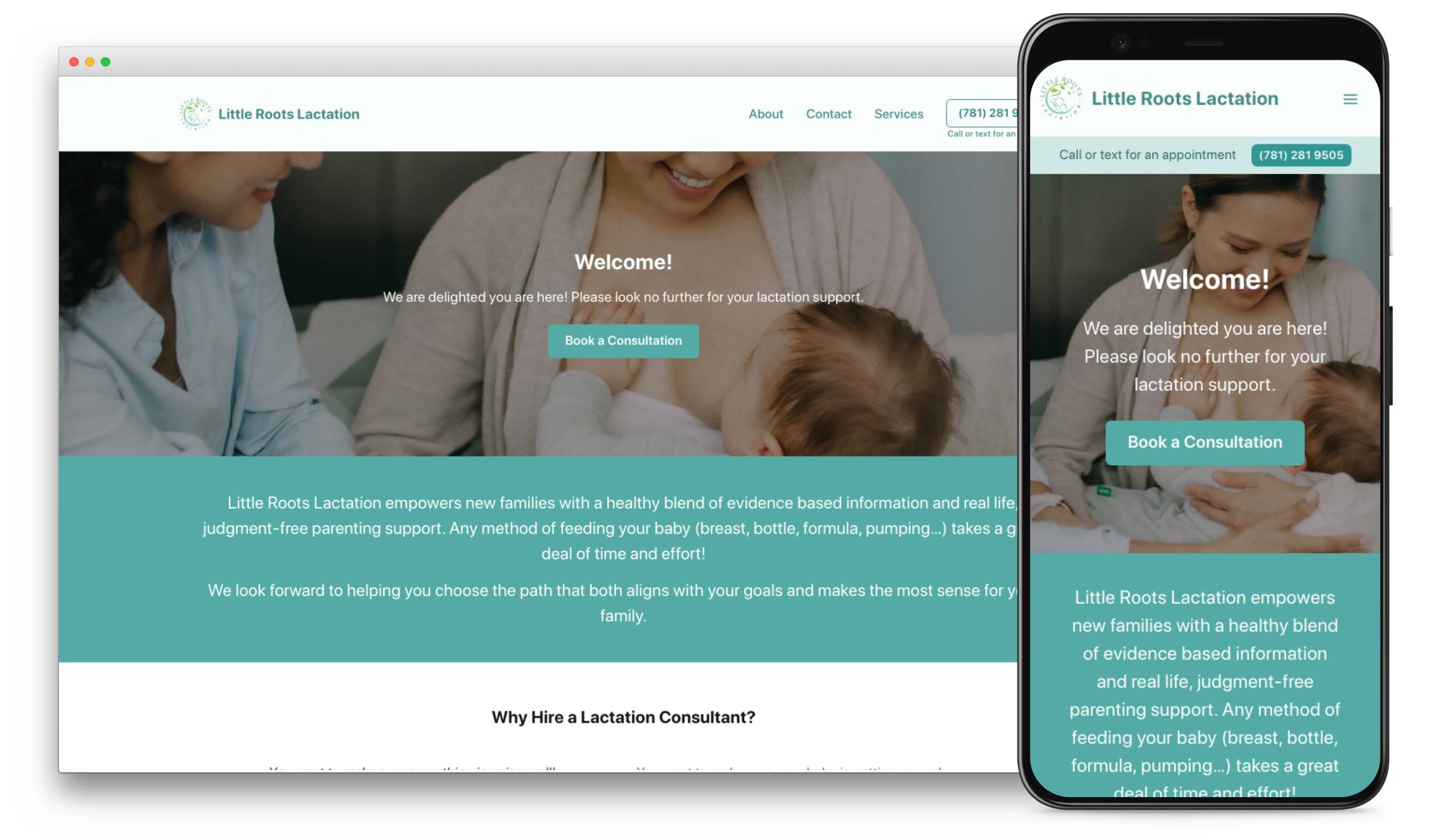 Little Roots Lactation | Chris Baucom · Freelance developer