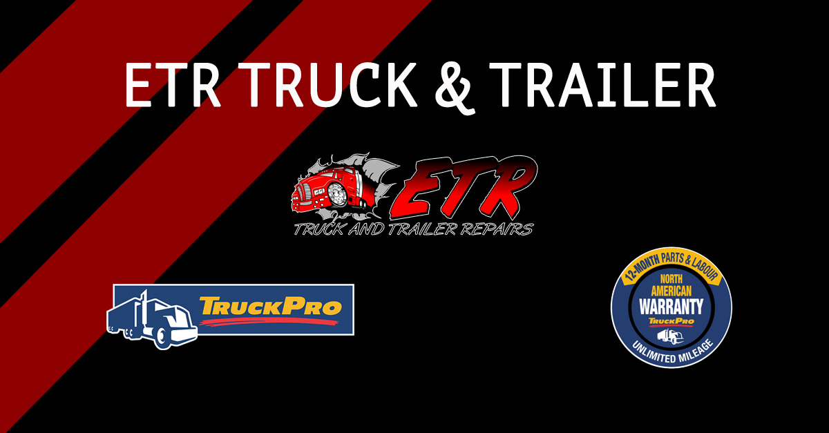 Truck Repair, Trailer Repair and 24 Hour mobile service by ETR