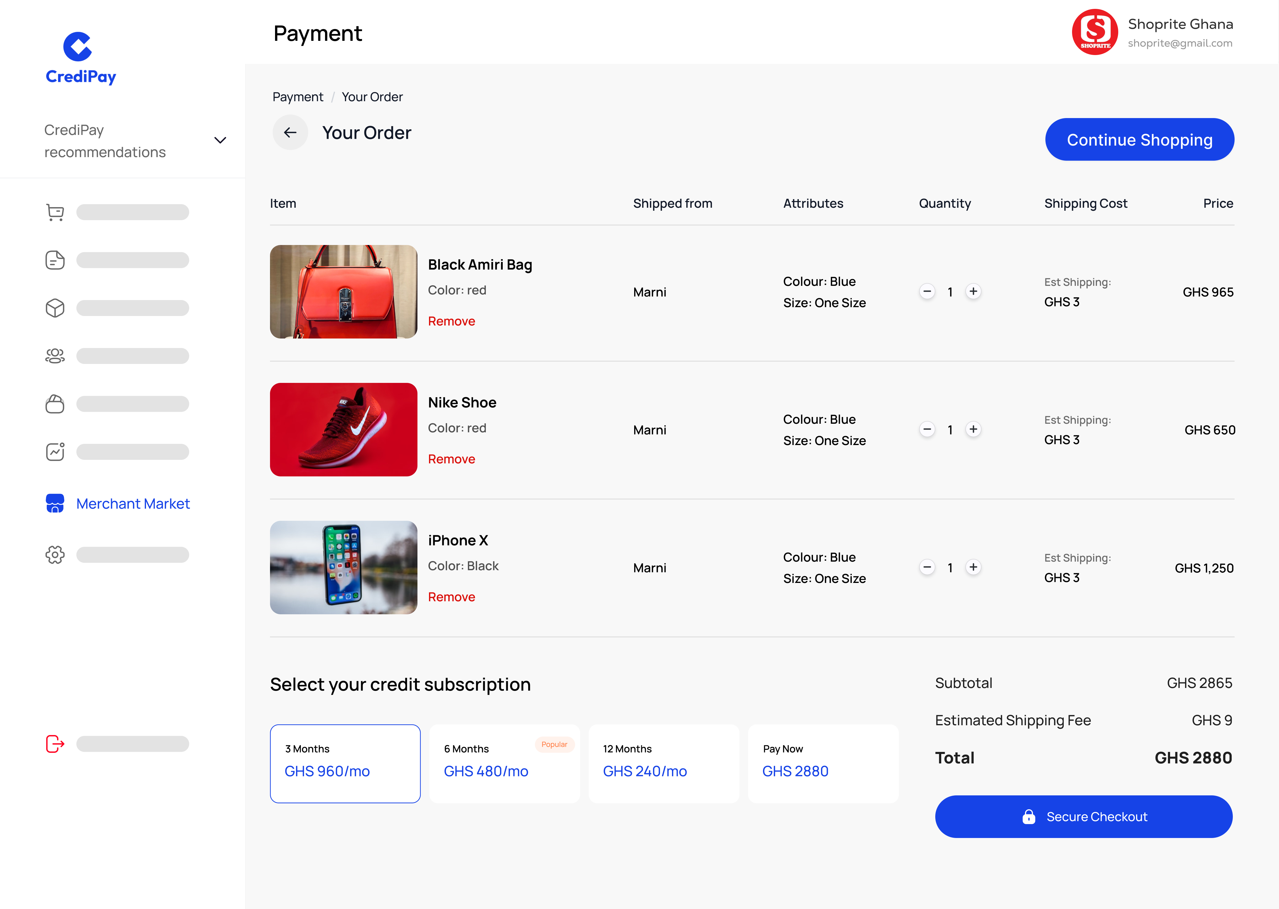 CrediPay | Embedded credit and payments infrastructure platform