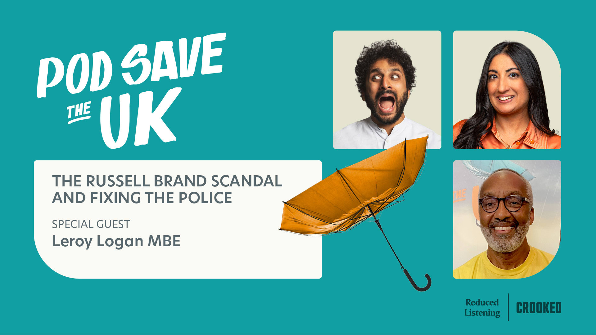 The Russell Brand scandal and fixing the police | Crooked Media