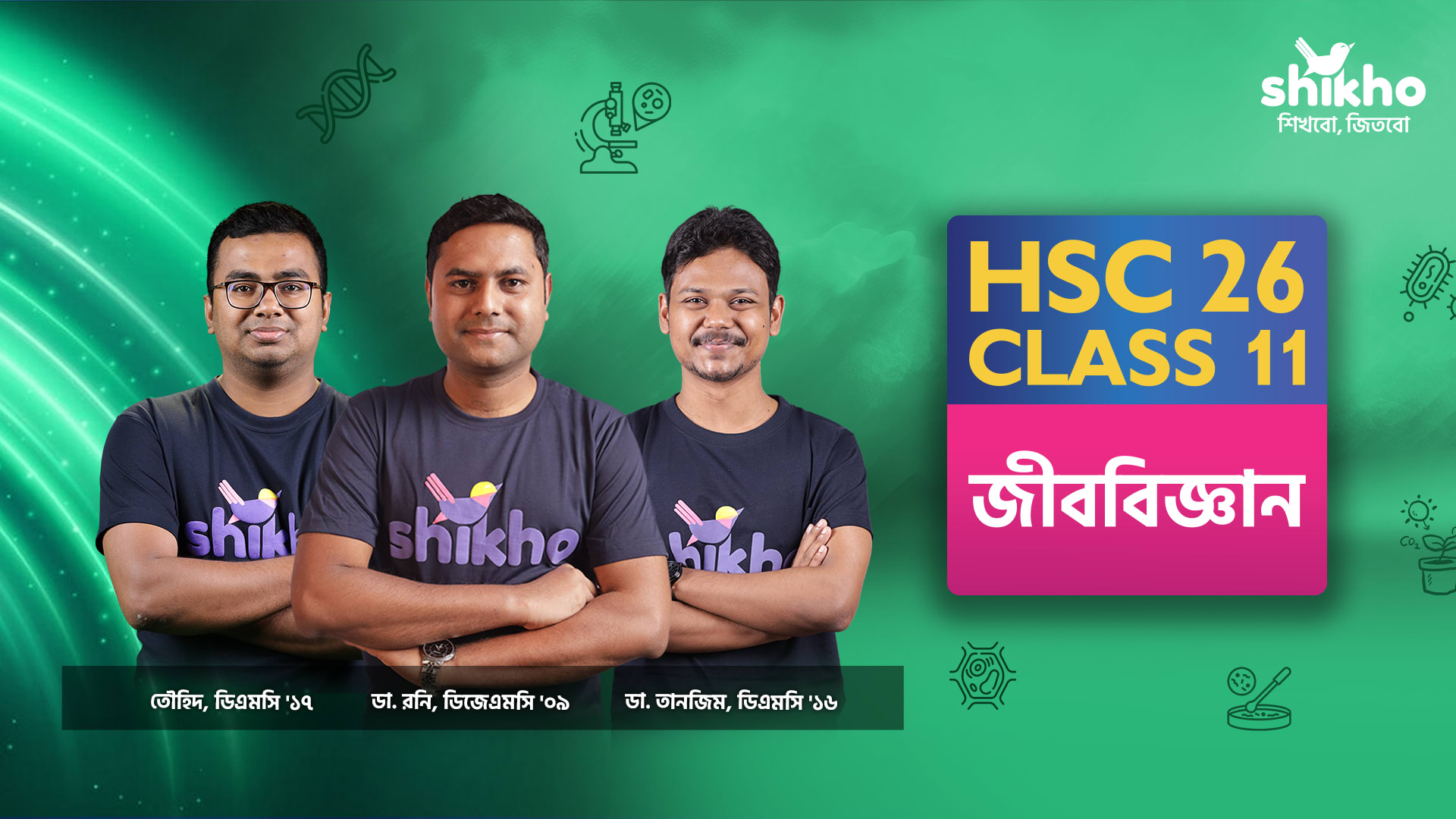 Biology । Class 11 । HSC ‘26 । Shikho